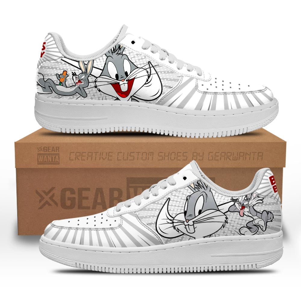 Looney Tunes Bugs Bunny Air Sneakers Custom