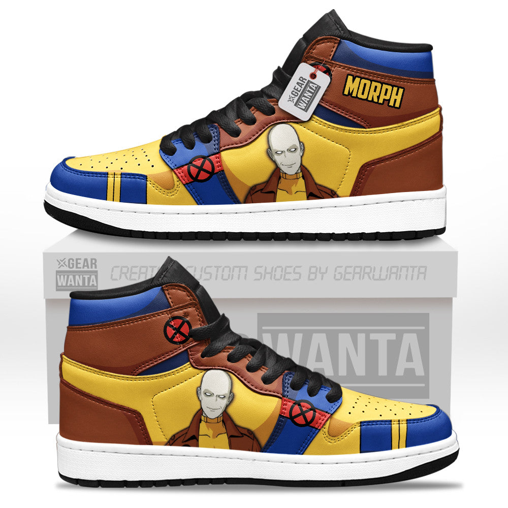 Morph High-Top Leather Sneakers Movies Custom
