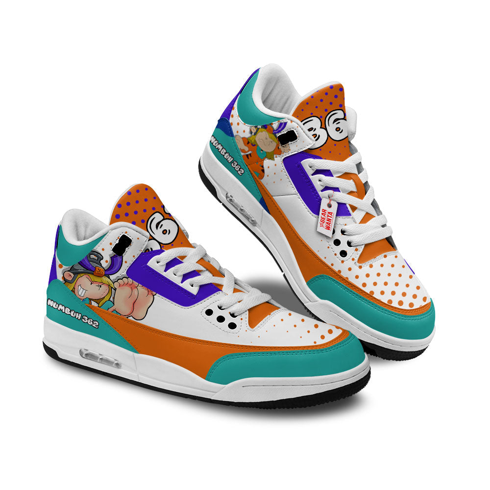 Numbuh 362 Codename Kids Next Door J3 Sneakers Custom Shoes – Gear Wanta
