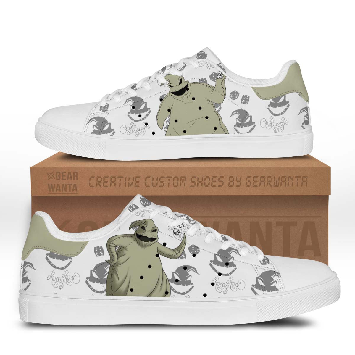Oogie Boogie Stan Shoes Custom