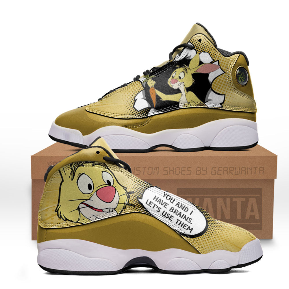 Rabbit J13s Sneakers Comic Style