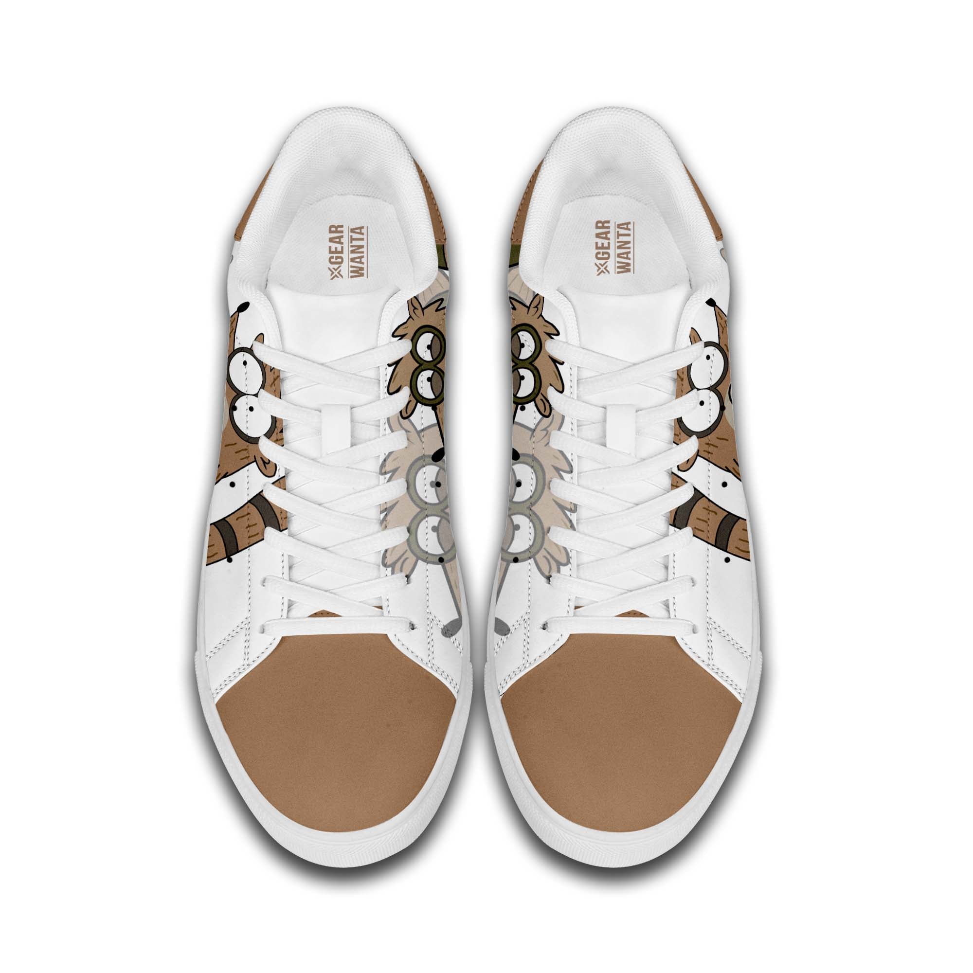 Rigby Stan Shoes Custom Regular Show Cartoon Shoes