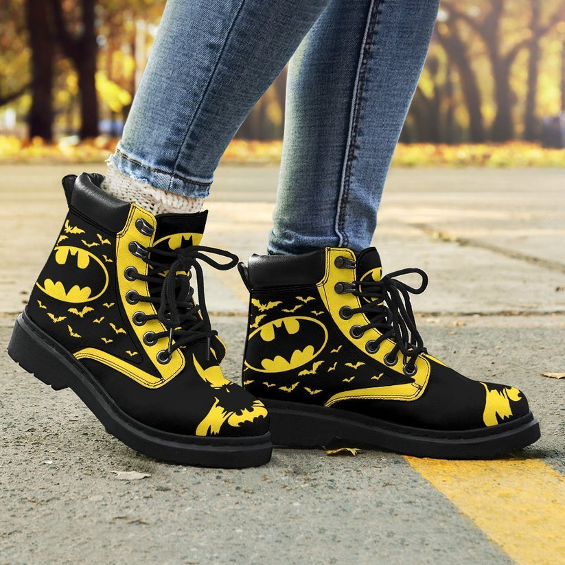 Batman Boots Shoes Custom Boots Batman Shoes Gift Idea