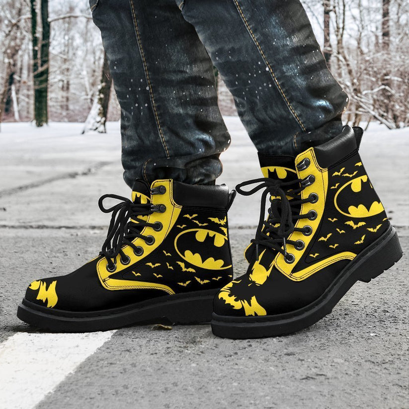 Batman Boots Shoes Custom Boots Batman Shoes Gift Idea