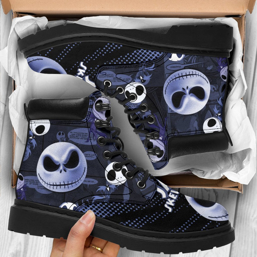 Jack Skellington Timbs Boots Custom Nightmare Before Christmas Shoes