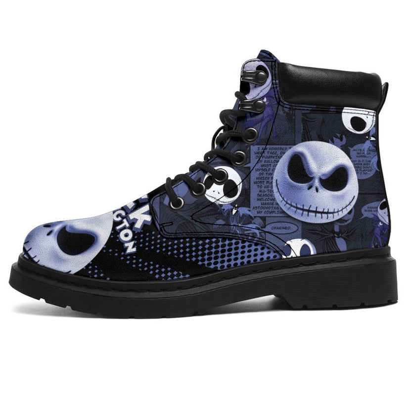 Jack Skellington Timbs Boots Custom Nightmare Before Christmas Shoes