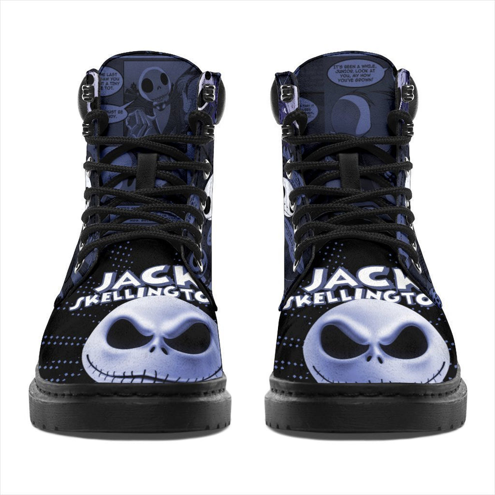 Jack Skellington Timbs Boots Custom Nightmare Before Christmas Shoes