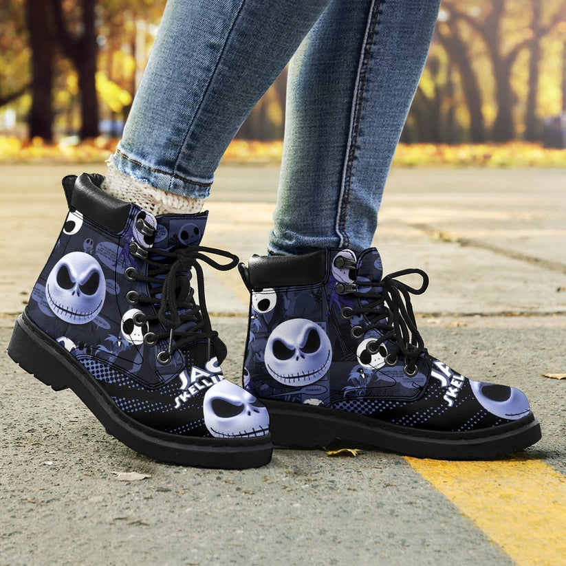 Jack Skellington Timbs Boots Custom Nightmare Before Christmas Shoes