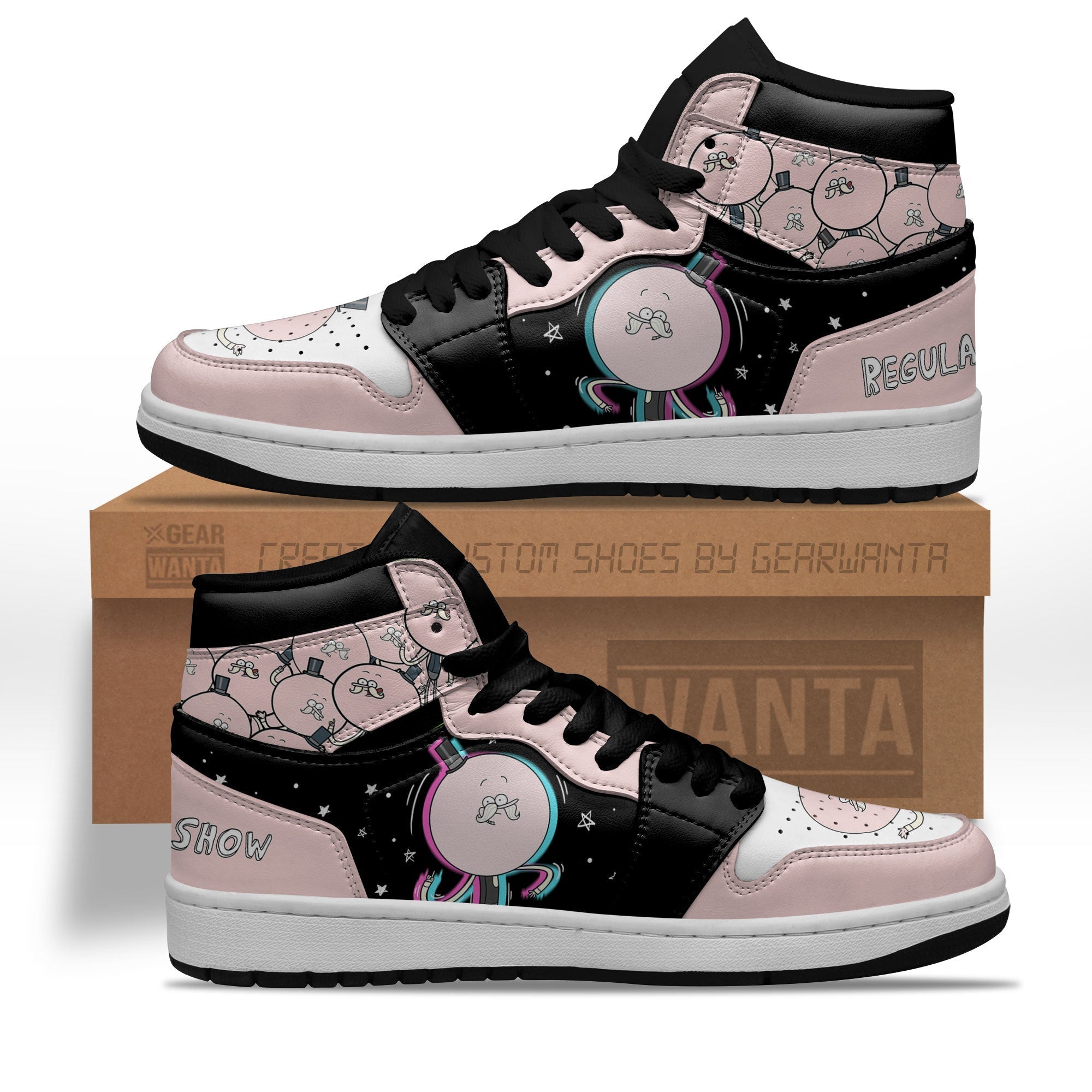 Regular Show Pops Maellard J1s Sneakers